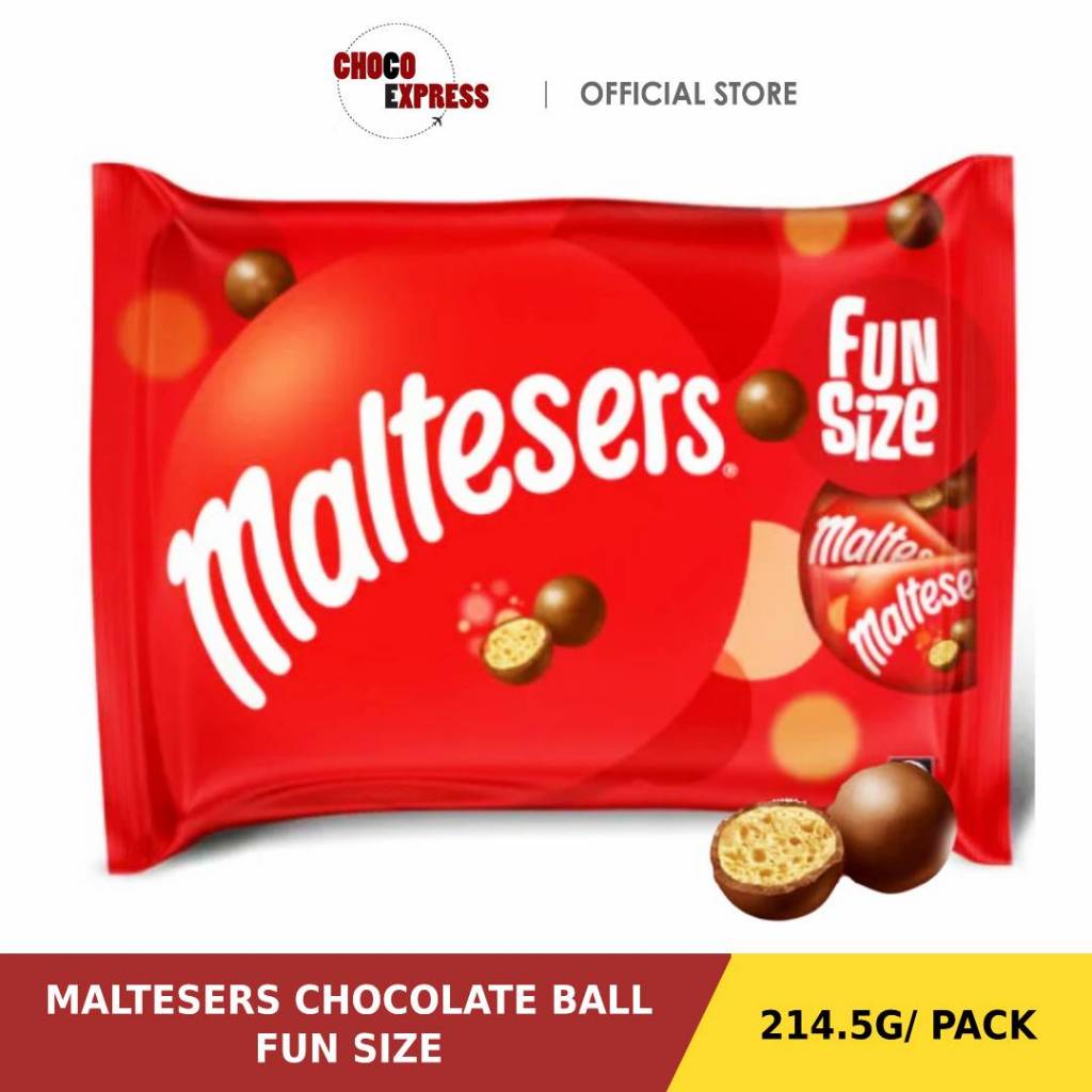 Maltesers Milk Chocolate Crunchy Ball 214.5g/ Product of UK | Shopee ...