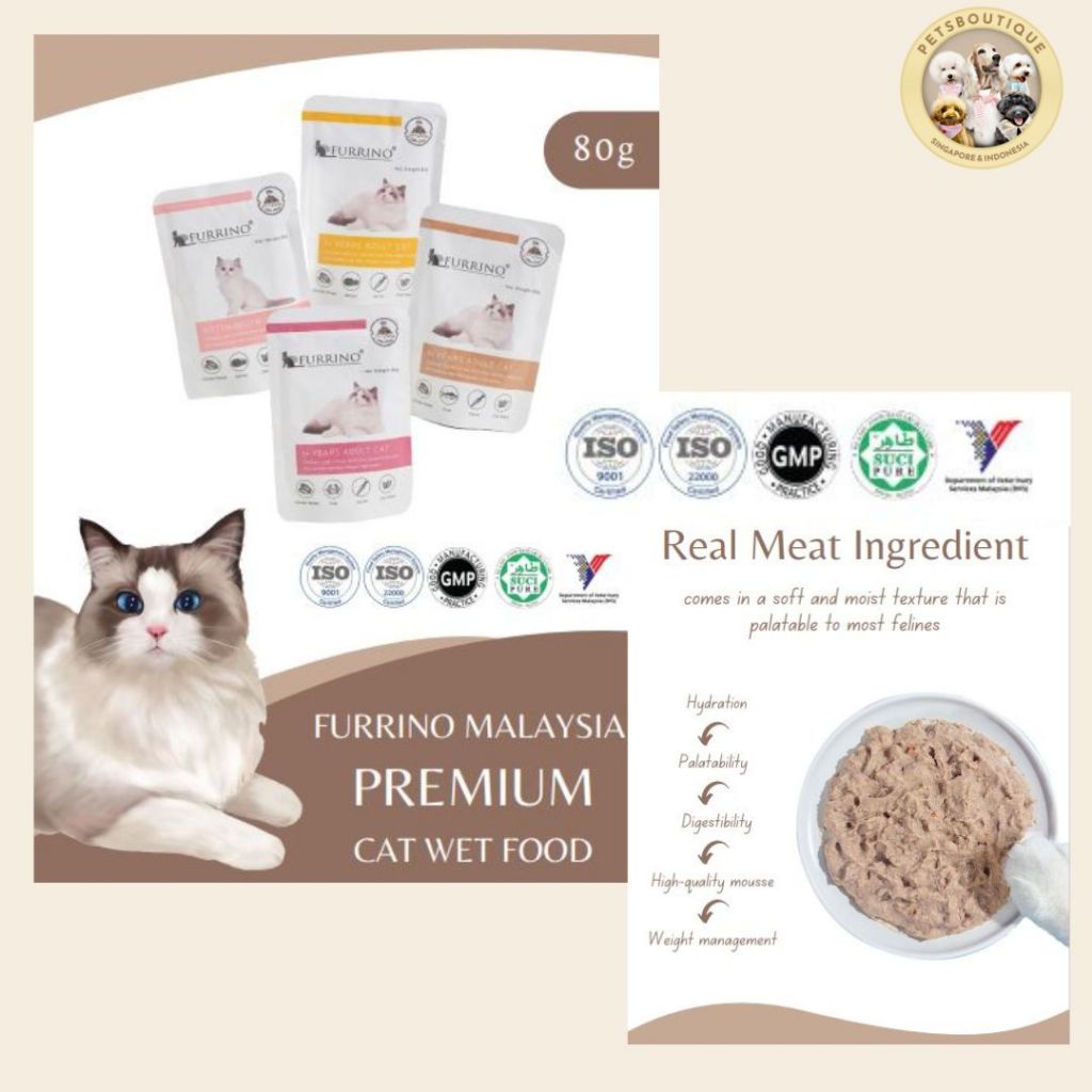 Furrino - Premium HALAL Cat Wet Food - Made in Malaysia - ISO GMP Cert ...