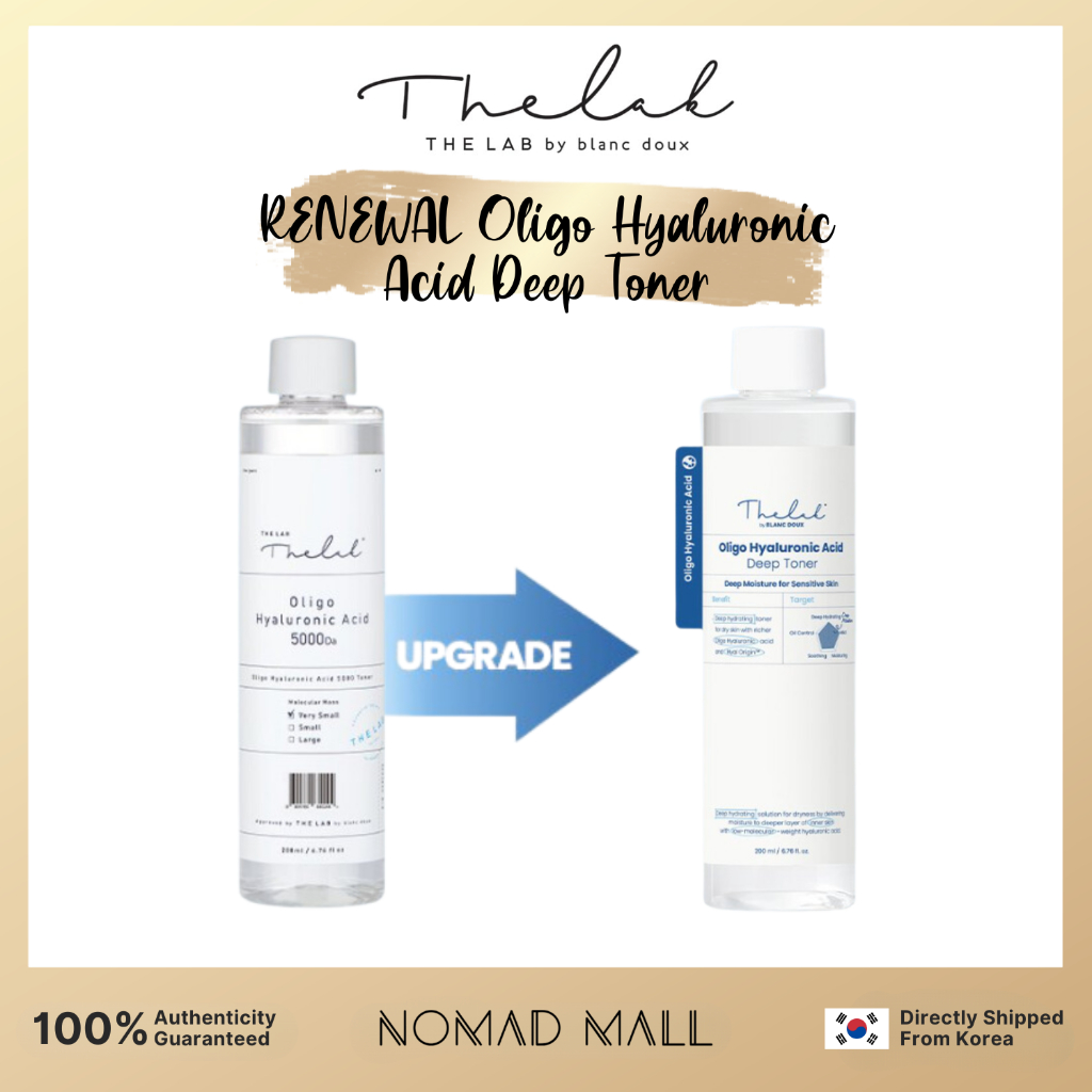 [THE LAB] NEW The Lab by blanc doux Oligo Hyaluronic Acid Deep Toner ...