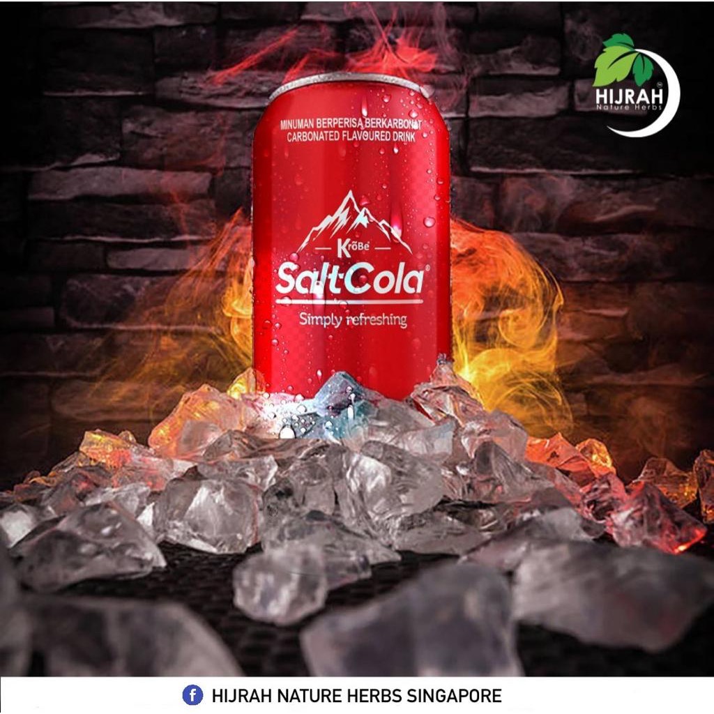 Salt Cola with Himalayan Salt & Natural Sweetener (320ml) | Shopee ...