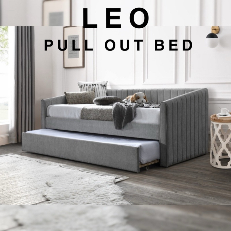 Luxe: Leo Trundle Bed Frame | Single & Super Single | Pull Out Bed ...