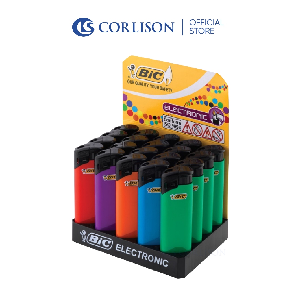 BIC XP2 Electronic Lighters (Pack of 20) | Shopee Singapore