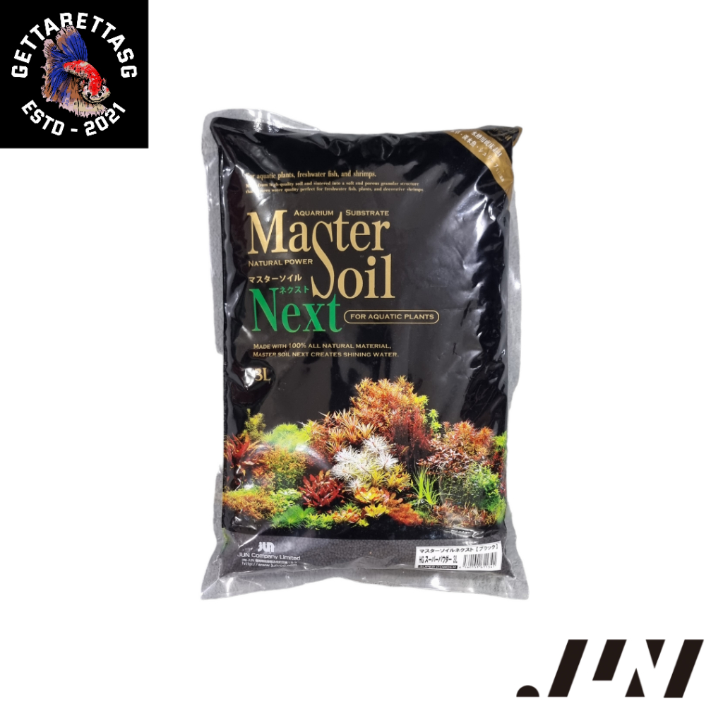 JUN Master Soil - Black Super Powder (3L) Aquarium Substrate for ...