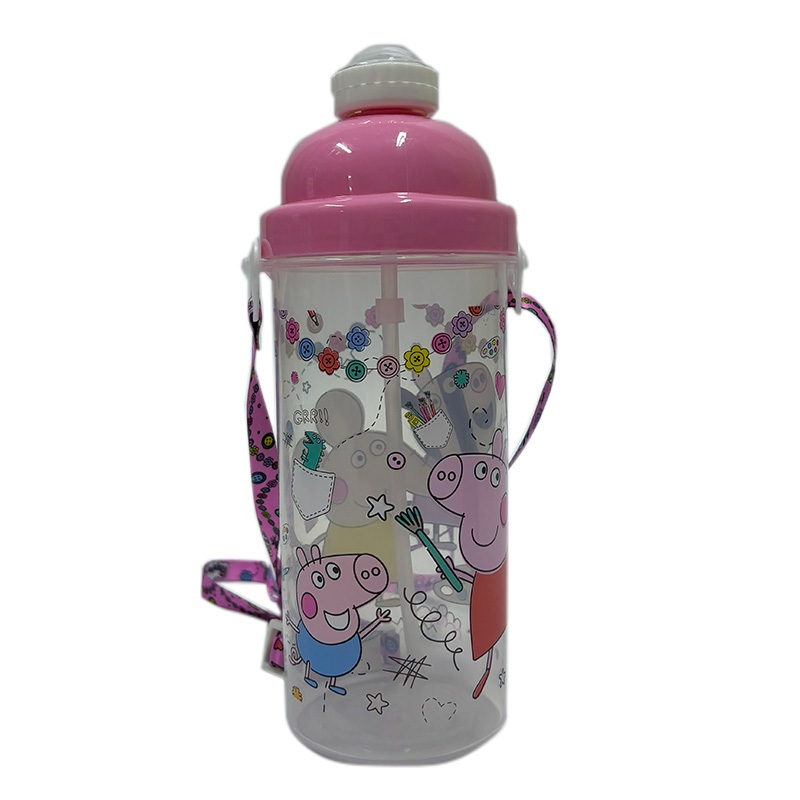 Peppa Pencil Line Pop Up Bottle 600ML | Shopee Singapore