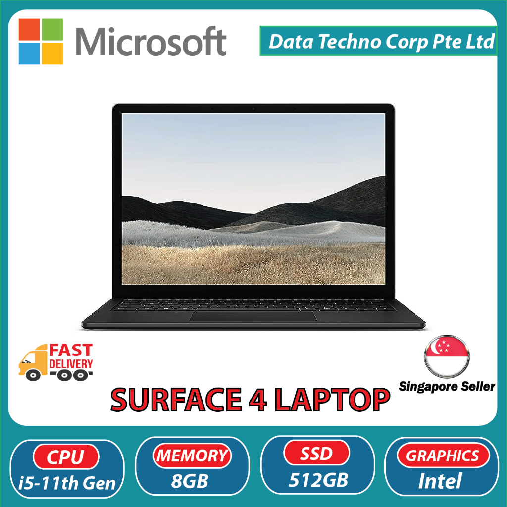 Microsoft Surface Laptop 4, Intel Core i5 11th Gen 1135G7,13.5 Inches ...