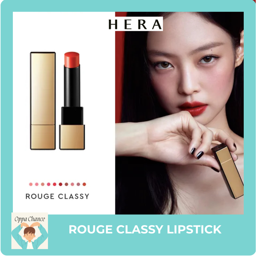 Jennie's pick! [HERA] Rouge Classy Lipstick (10 colors) | Shopee Singapore