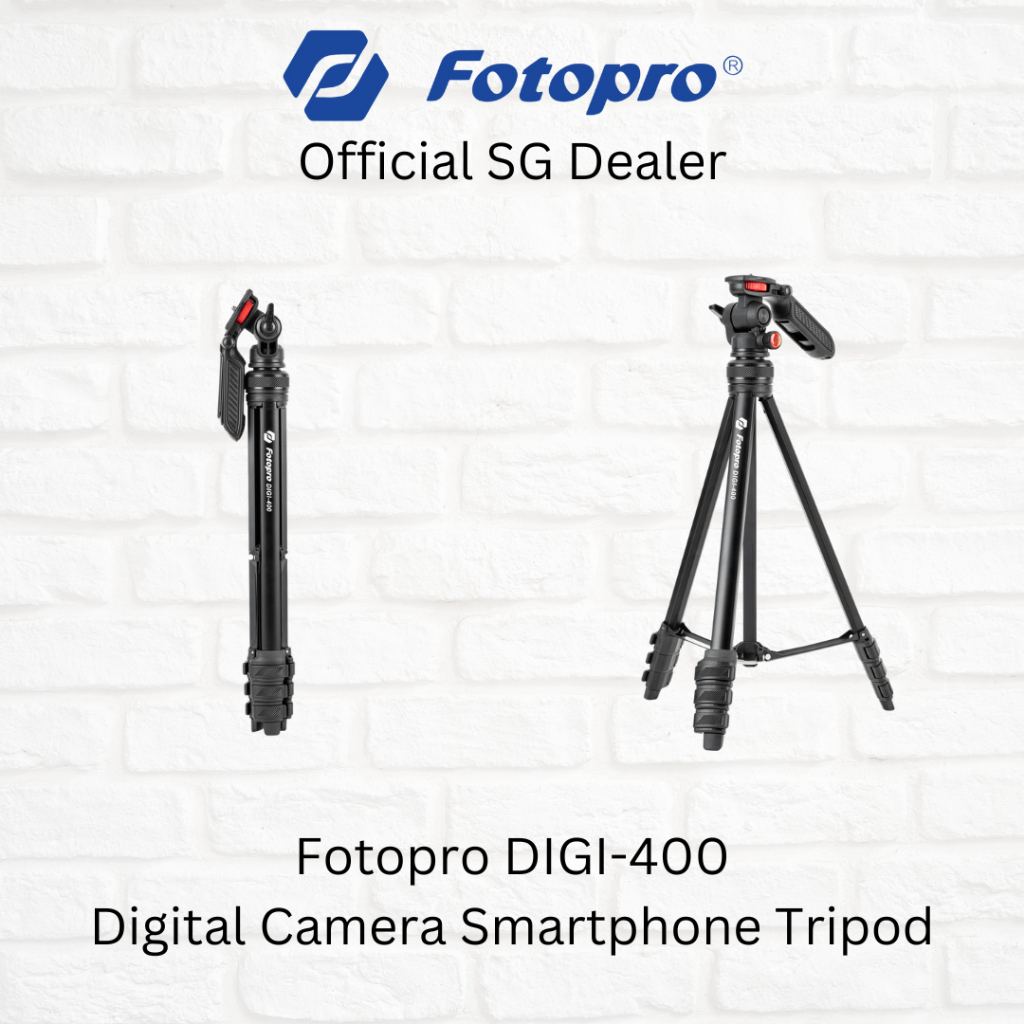 Fotopro DIGI-400 digital camera smartphone tripod | Shopee Singapore