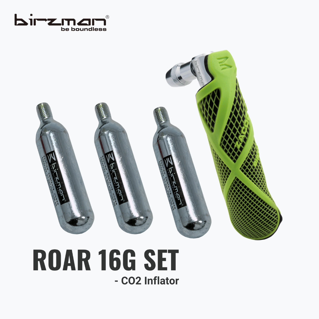 Birzman Roar CO2 Inflator 16g Set (with three CO2 Cartridges) | Shopee Singapore