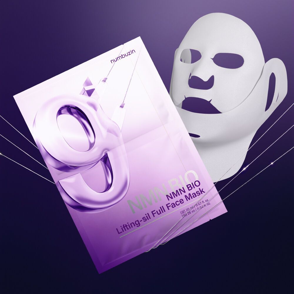 Numbuzin No.9 NMN Bio Lifting Full Cover Facial Mask 4ea /8ea (+GWP ...