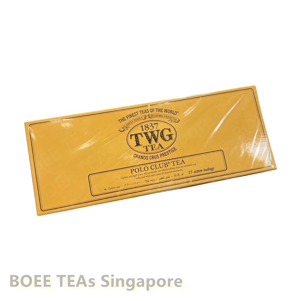 TWG Tea Teabags: POLO CLUB TEA Green Tea - aromatic TWG Tea green tea ...