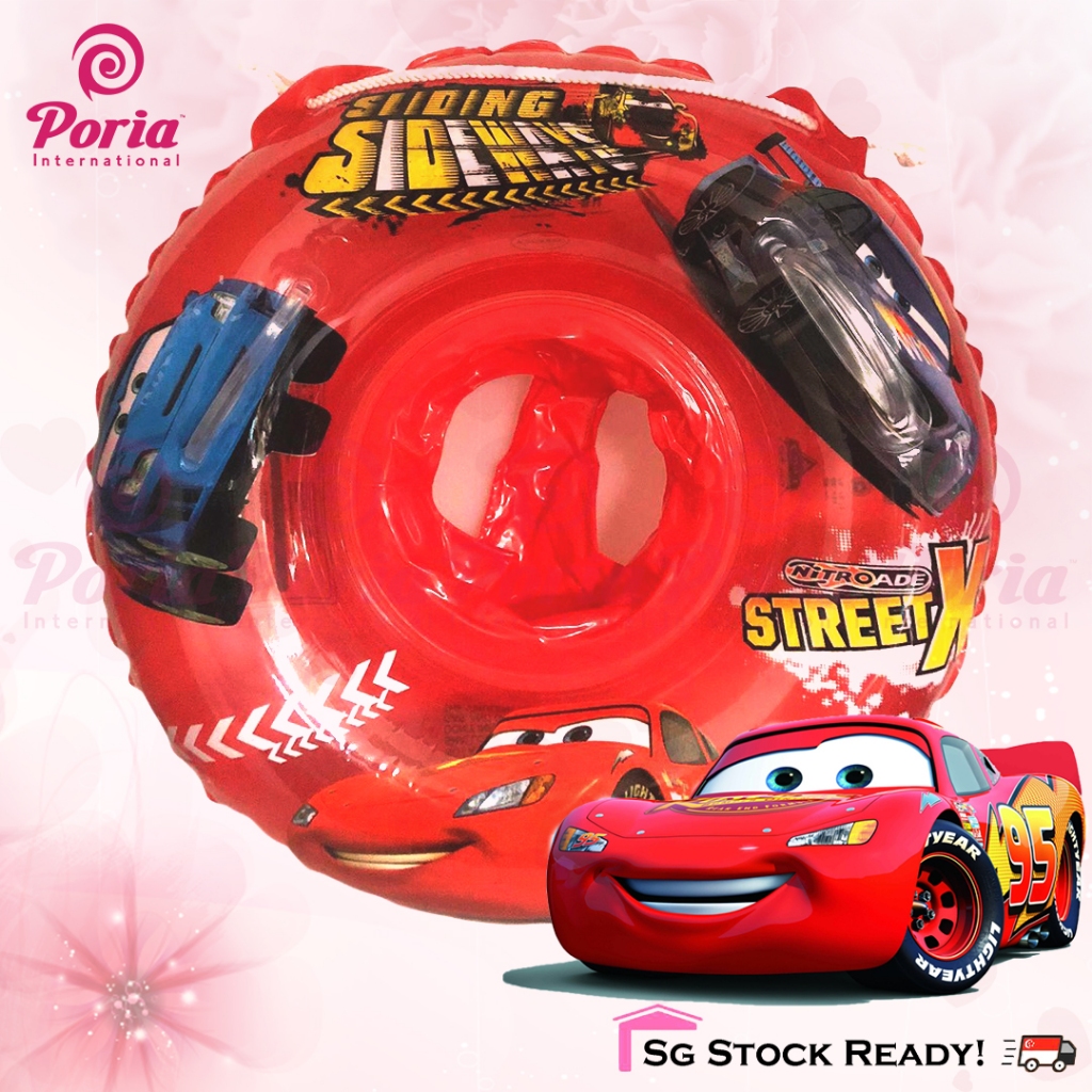 Disney Swim Ring 50cm With Seat Limited Edition Cars Frozen Princess ...