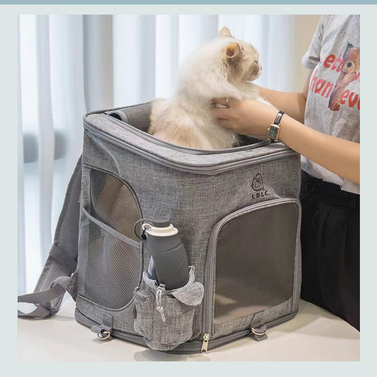 Cat Carrier Backpacks with Breathable Mesh Pet Carrier Handbag Cat bag ...