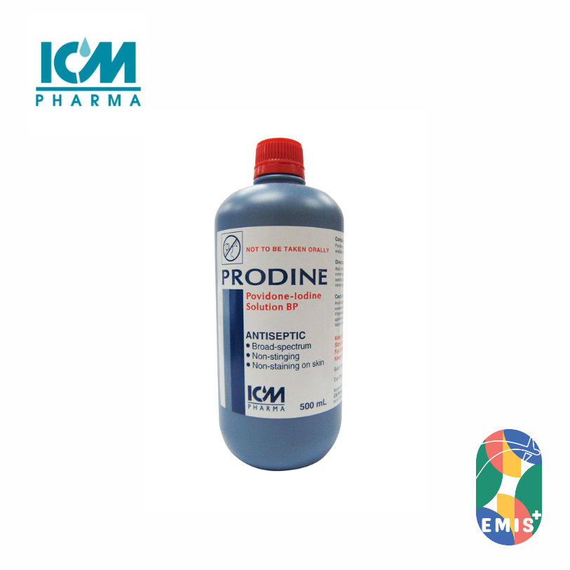 ICM Pharma Povidone Iodine Solution 500ml | Shopee Singapore