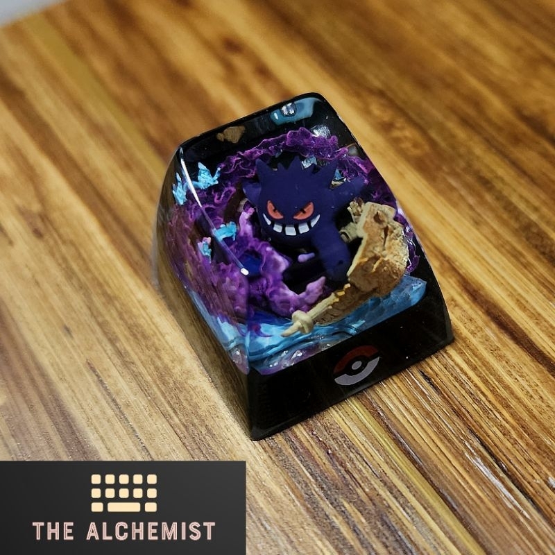[SG READY STOCK] GENGAR Pokémon Keycap for Mechanical Keyboard ...