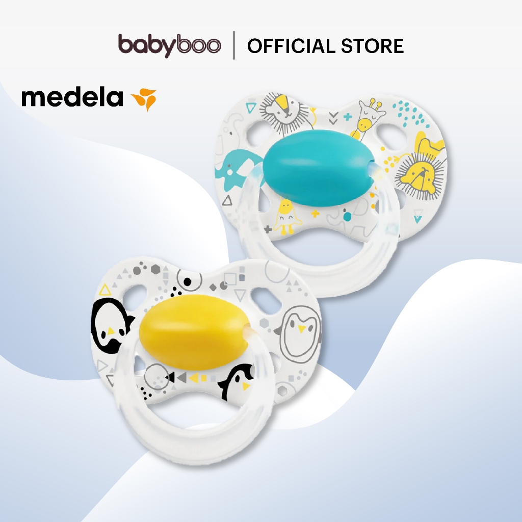 Medela Baby Original Pacifier | 0-6 Months, 6-18 Months | Babyboo ...