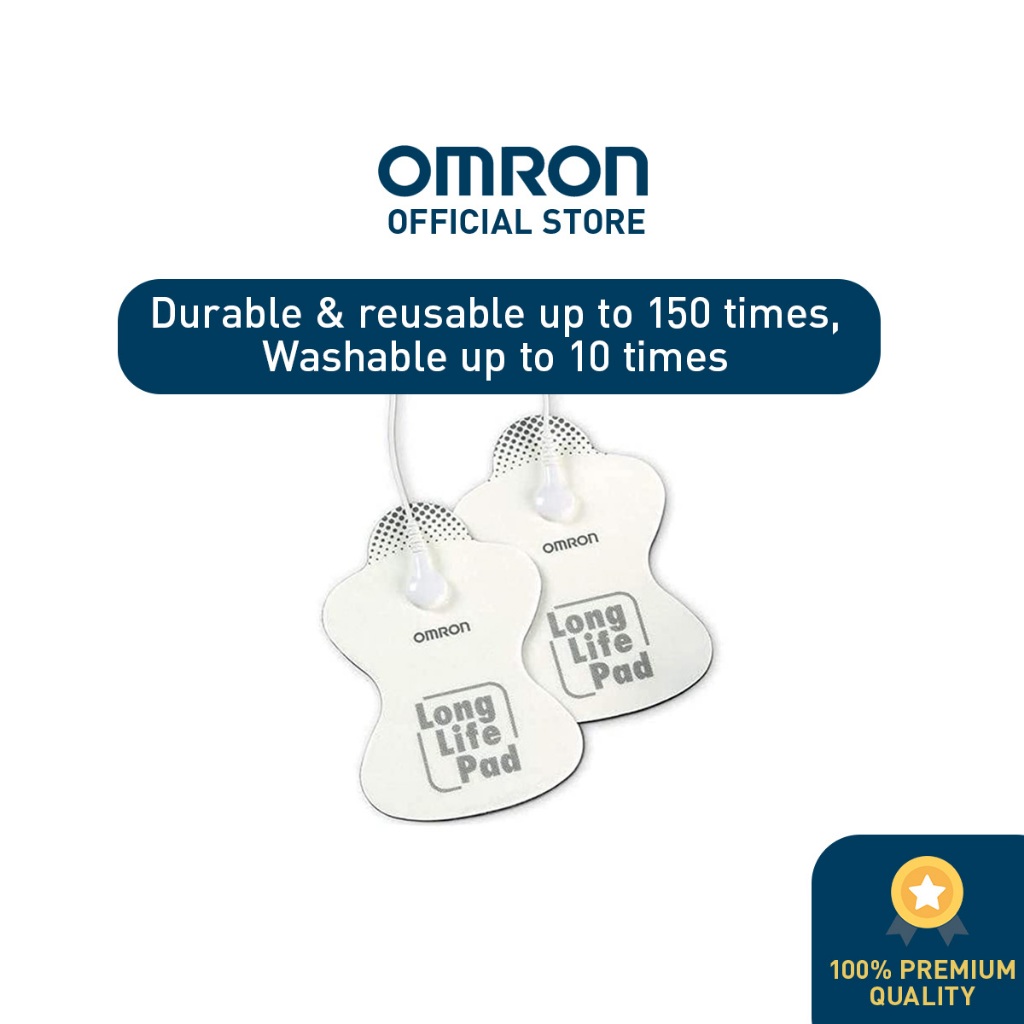OMRON Long Life Pad HV-LLPAD [Use with Omron TENS] | Shopee Singapore