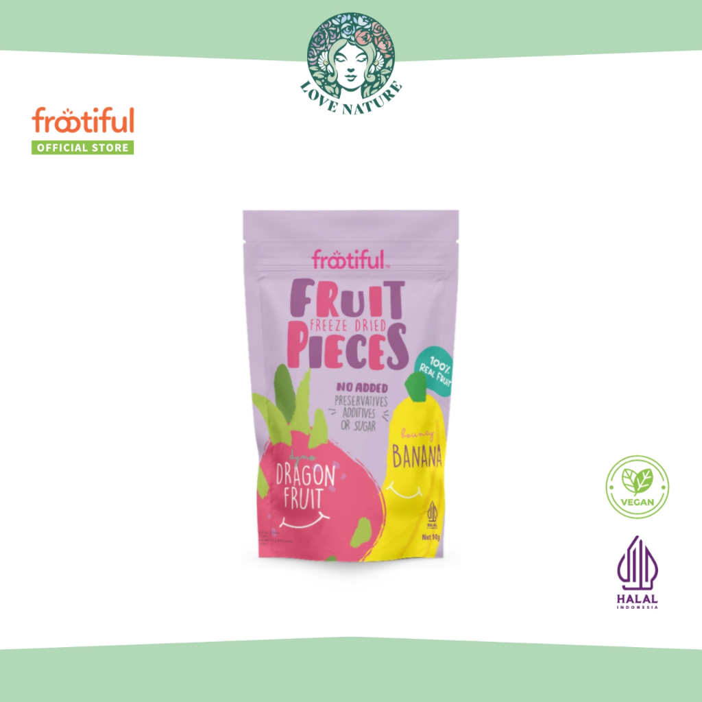 Frootiful Freeze Dried Dragon Fruit Banana (Kids 12m+) | Shopee Singapore