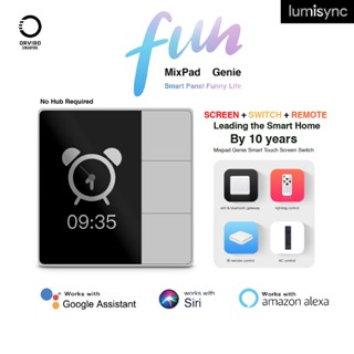 ORVIBO MixPad Genie Touch Screen Smart Switch Control Panel Remote Control with 3 Years Warrenty ...