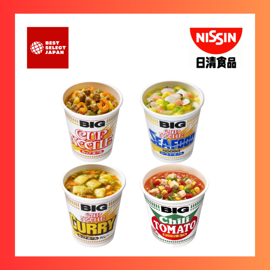 Nissin Foods Cup Noodle Big Instant Ramen | Shopee Singapore