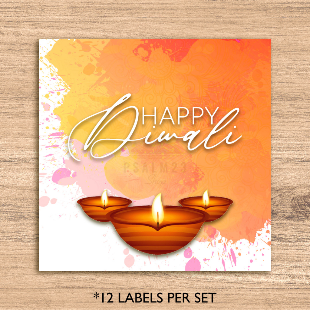 Diwali Stickers Labels Deepavali Sticker | Shopee Singapore