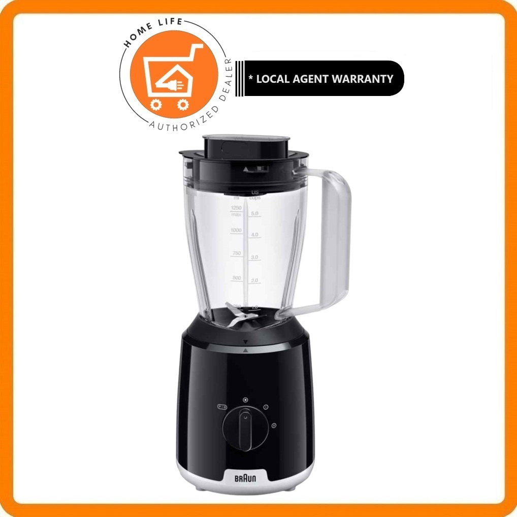 Braun JB1000BK PowerBlend 1 Jug Blender 1.25L | Shopee Singapore