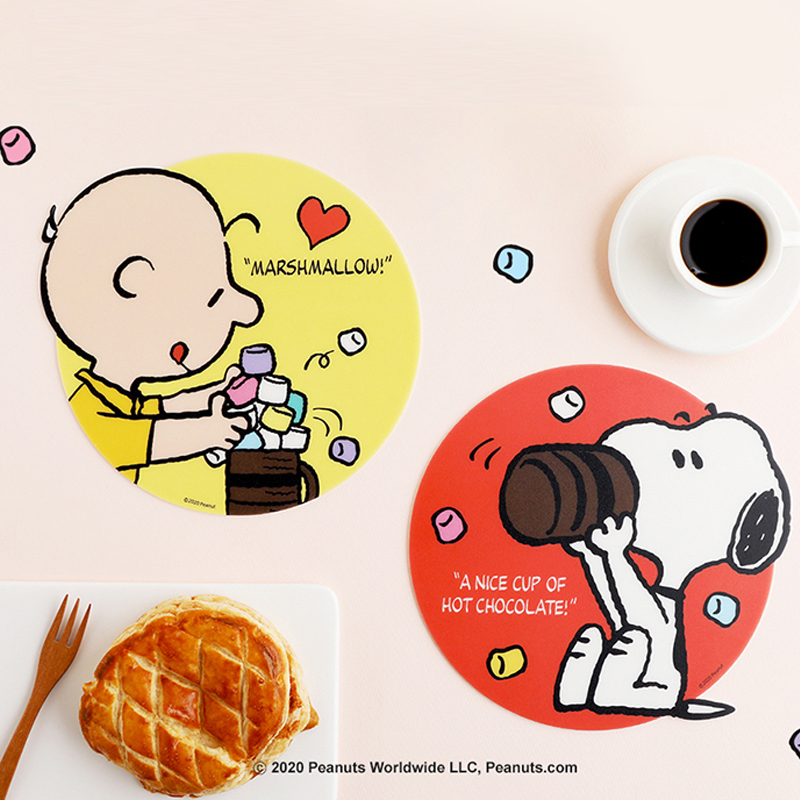 Peanuts Snoopy Charlie Brown Non-slip Mouse Pad Desk Mat Table ...
