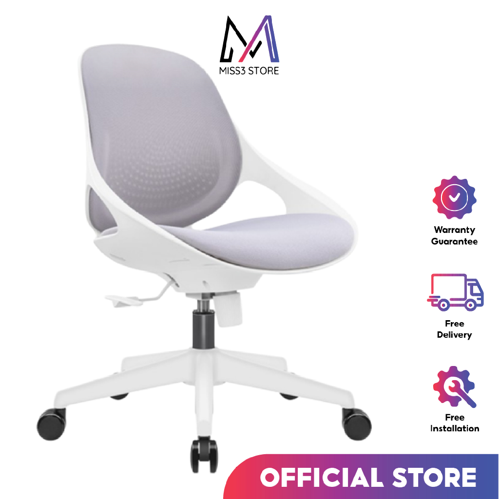 SG🔥Ready Stock🔥The eGG Low back Computer Chair/Office Chair - Free ...