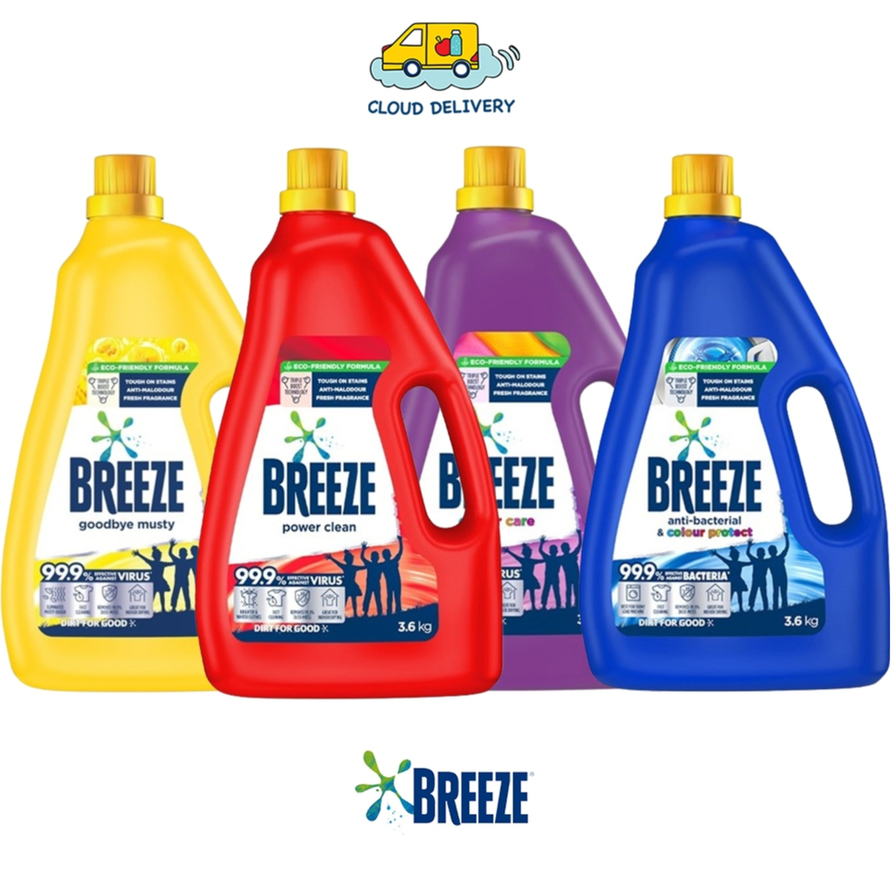 Breeze Liquid Detergent 3.6kg | Shopee Singapore