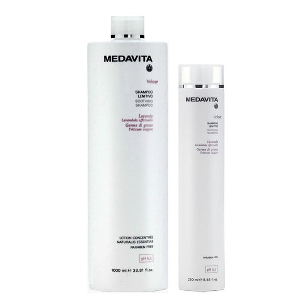 [ MEDAVITA ] Velour Lenitivo Soothing shampoo 250ml * Sensitive scalp ...