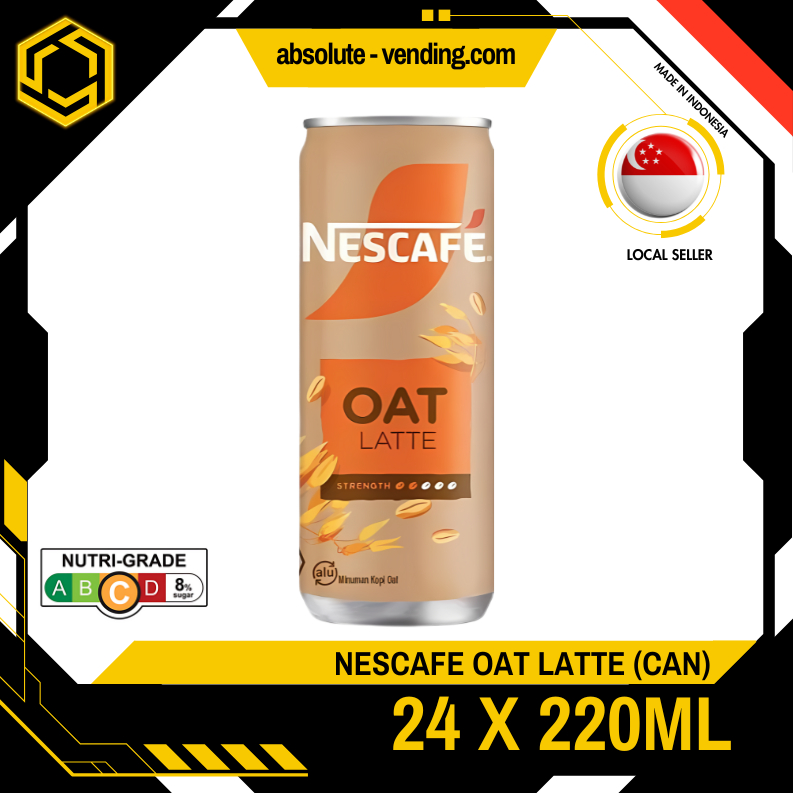 NESCAFE Oat Latte 220ML X 24 (CAN) | Shopee Singapore