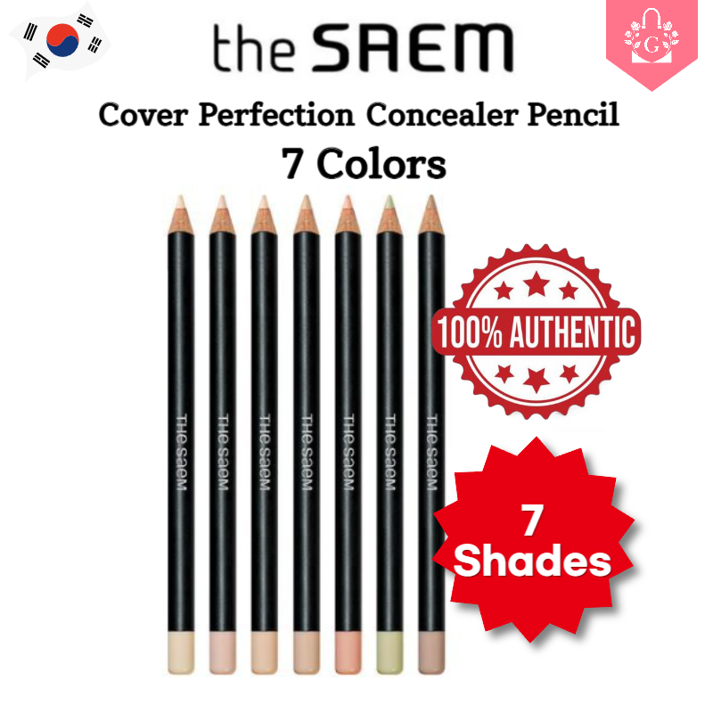 THE SAEM] Cover Perfection Concealer Pencil 7 New Colors | Shopee Singapore