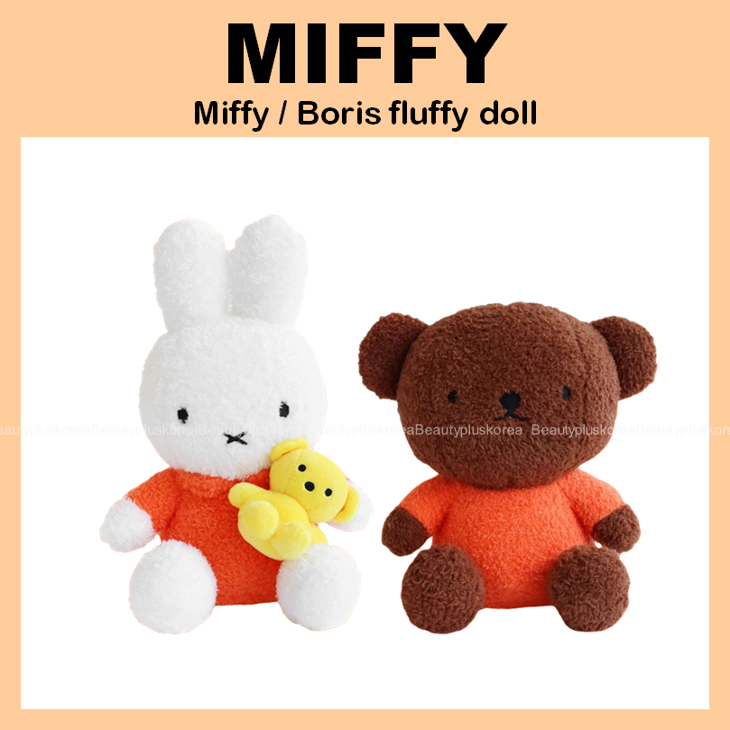 [MIFFY] Miffy Character Fluffy doll (Miffy / Boris) | Shopee Singapore