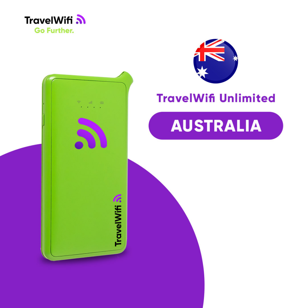 TravelWifi Australia Unlimited: Portable Mobile Hotspot | Pocket Wifi ...