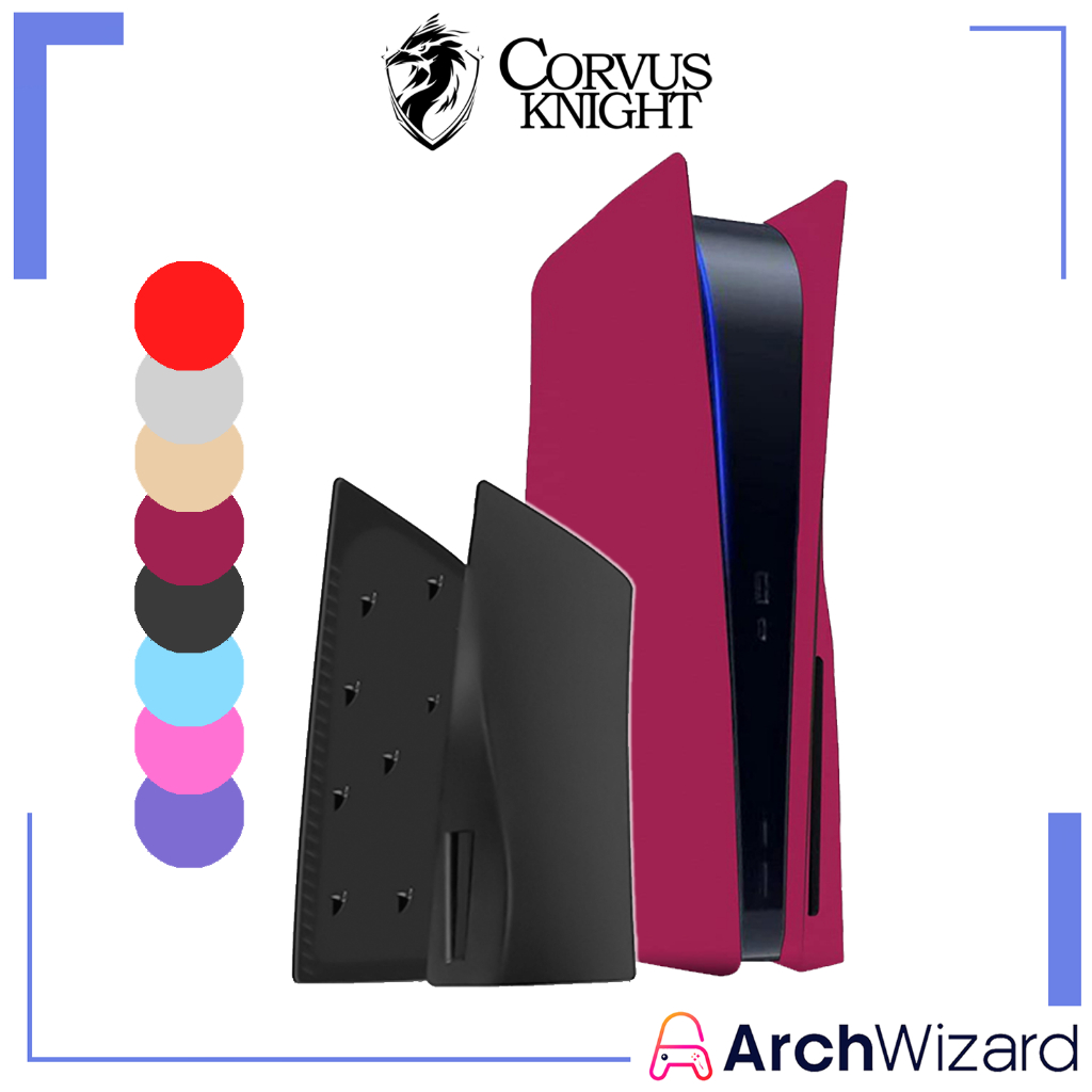 CorvusKnight PS5 Console Cover Plate - Console Covers Faceplate Face ...
