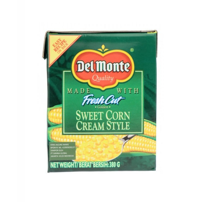 Del Monte Fresh Cut Sweet Corn Cream Style 380g | Shopee Singapore