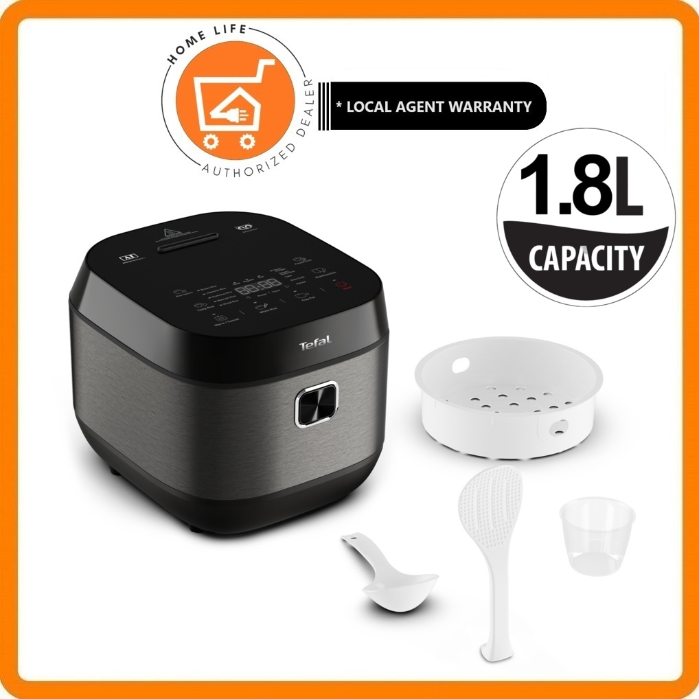 Tefal RK776B Delirice Plus Fuzzy Logic Rice Cooker 1.8L | Shopee Singapore