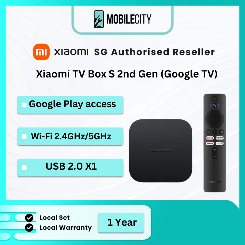 [Xiaomi] Mi Tv Box 2nd Gen / 1 Year local warranty | Shopee Singapore