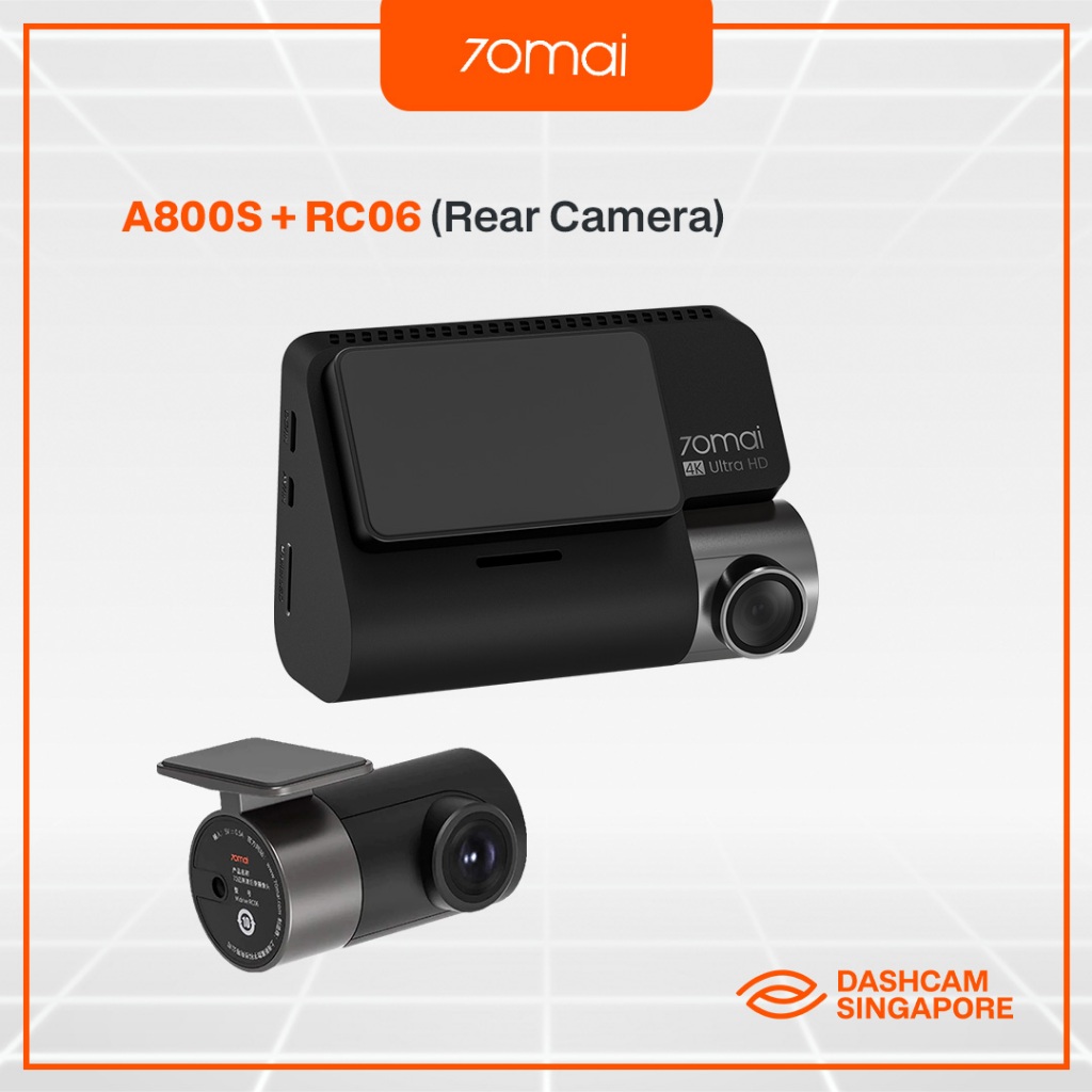 70mai A800S 4K Dashcam [Global Edition] | A800S 4K UHD | Shopee Singapore