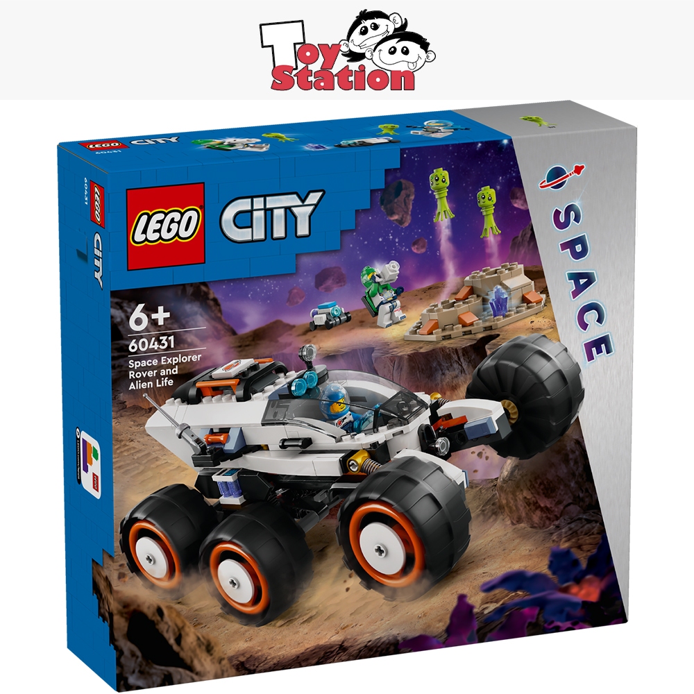 LEGO City Space 60431 Space Explorer Rover and Alien Life | Shopee ...