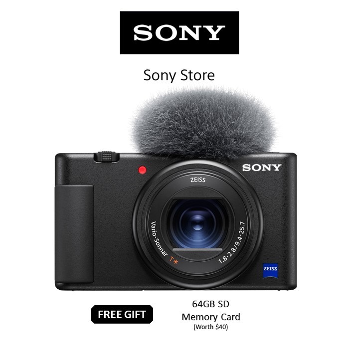 Sony Singapore ZV-1 / ZV1 Digital Compact Camera | Shopee Singapore