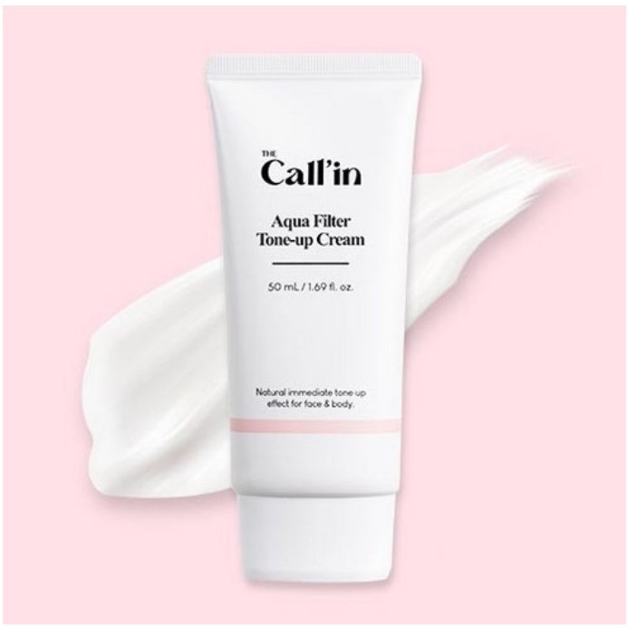 The Call'in Tone Up Cream Aqua Filter Tone Up Cream Whitening Cream ...