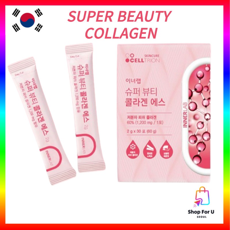 [KOREA] [Bundle of 3] CELLTRION INNER LAB Super Beauty Fish Collagen S ...