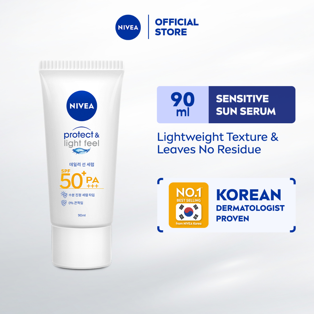 NIVEA Sun Protect & Light Feel SPF50 90ML | Shopee Singapore