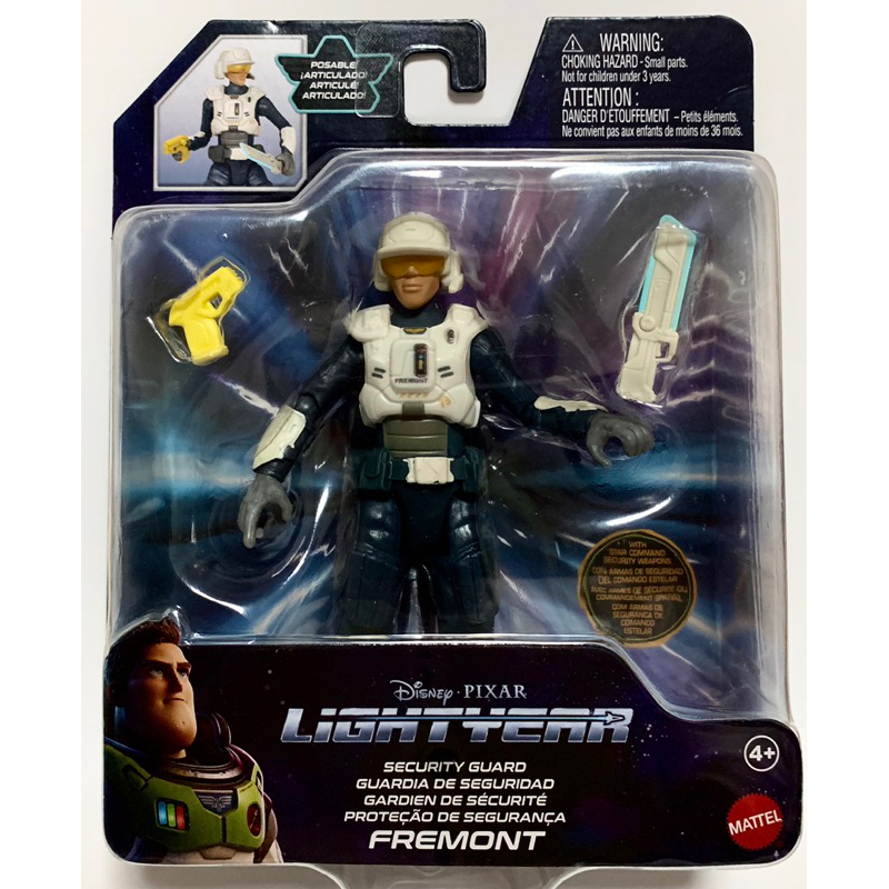 Disney And Pixar Lightyear Security Guard Fremont 5 Inch Figure [Last ...
