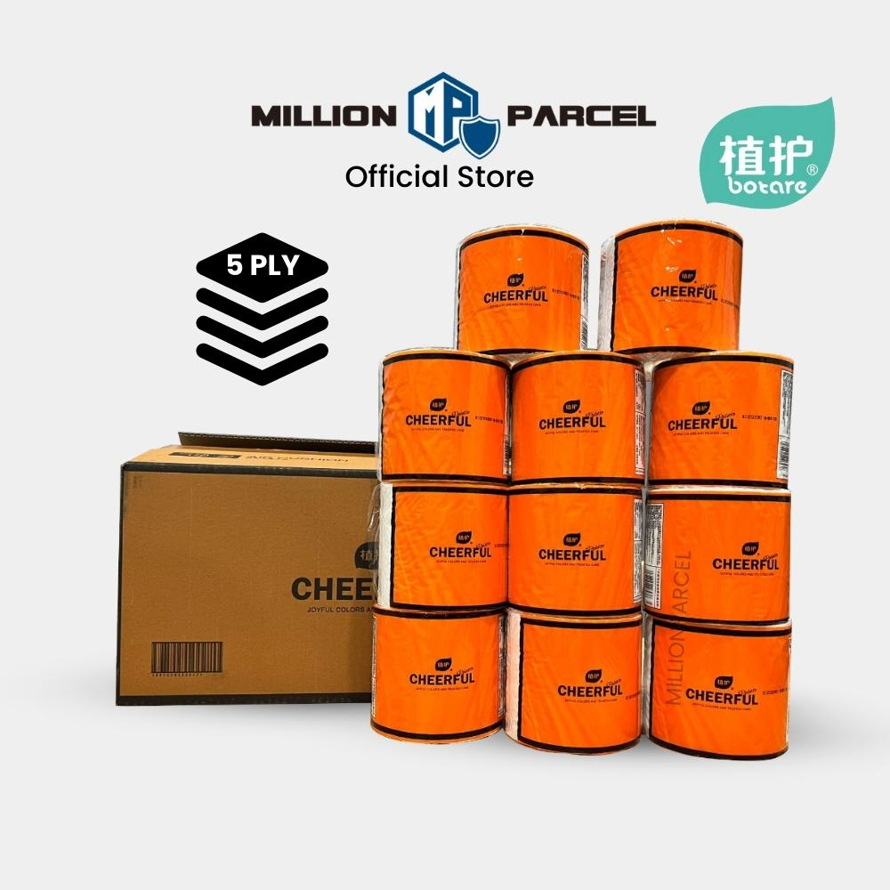 Botare 5 ply Toilet Paper Roll | Cheerful Tissue Paper | Toilet Roll ...