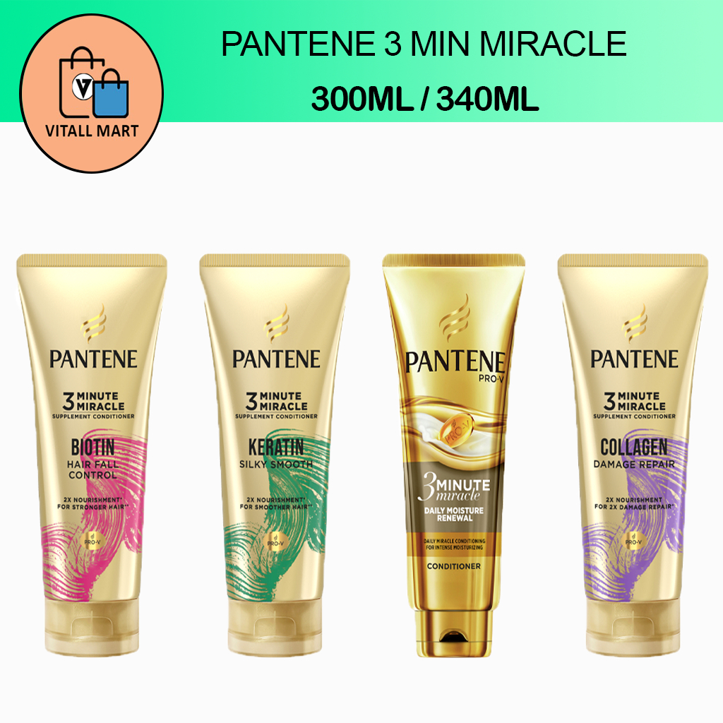 Pantene Intensive Serum Miracle Conditioner 300/340ml Assorted | Shopee ...