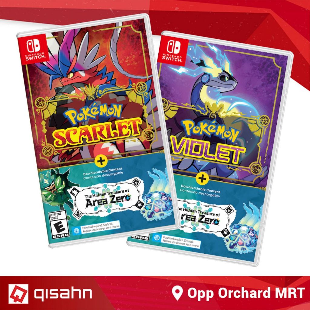 Pokémon Pokemon Scarlet Violet Standalone DLC Bundle Packs - Nintendo ...