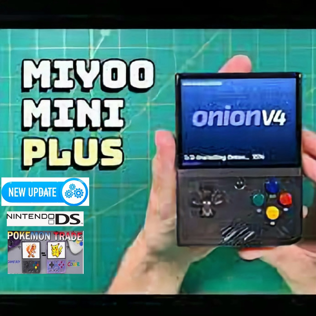 Latest Onion OS Miyoo mini plus 64gb games RG35XX Powkiddy Anbernic ...