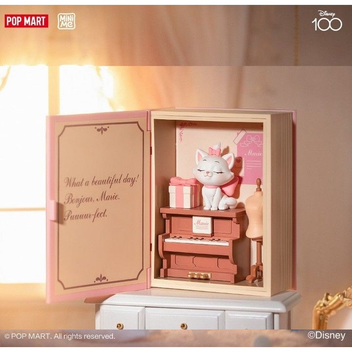 OFFICIAL POP MART Popmart Disney 100 Classic Fairy Tales Marie Cat ...