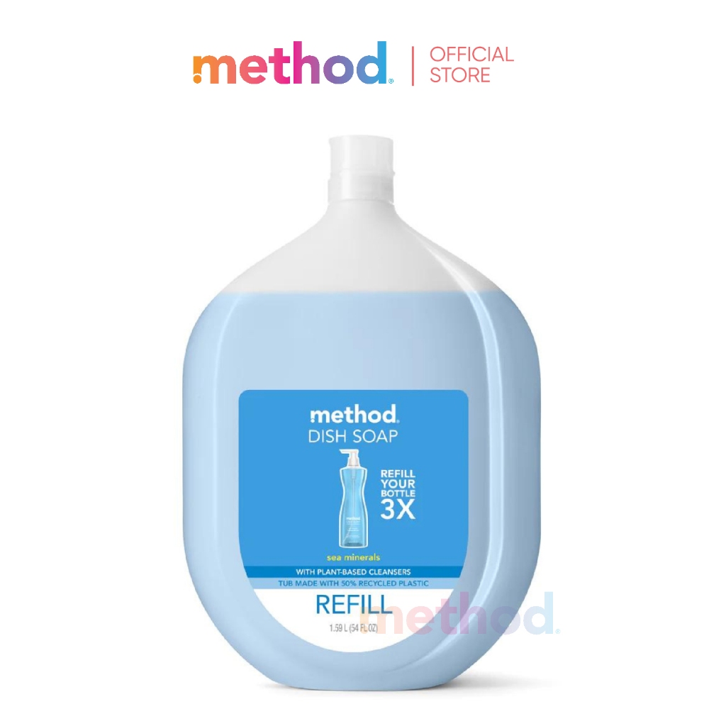 method dish soap refill - sea mineral 1.59L | Shopee Singapore